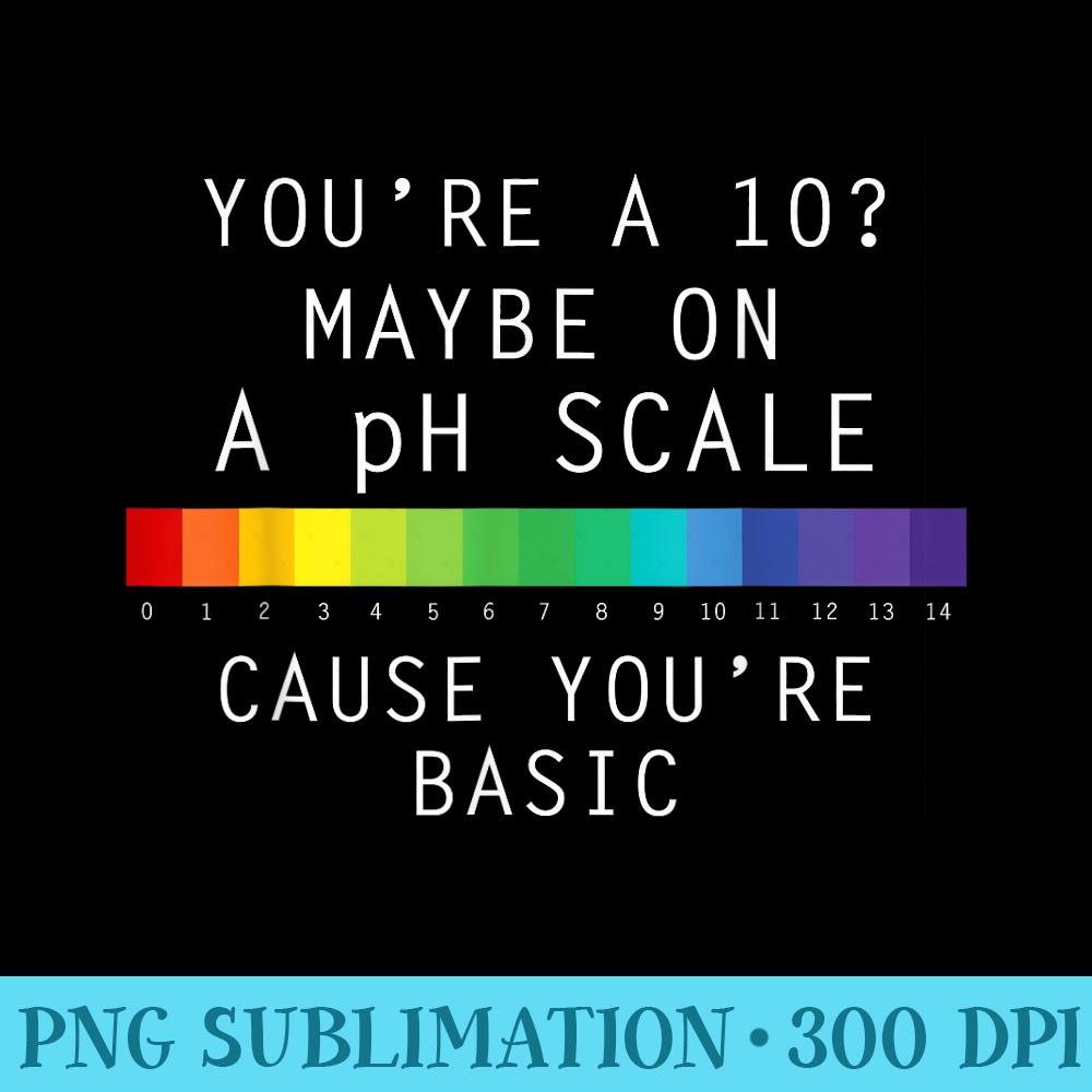 Youre 10 maybe on a ph scale cause youre basic - PNG Downloa | Inspire ...