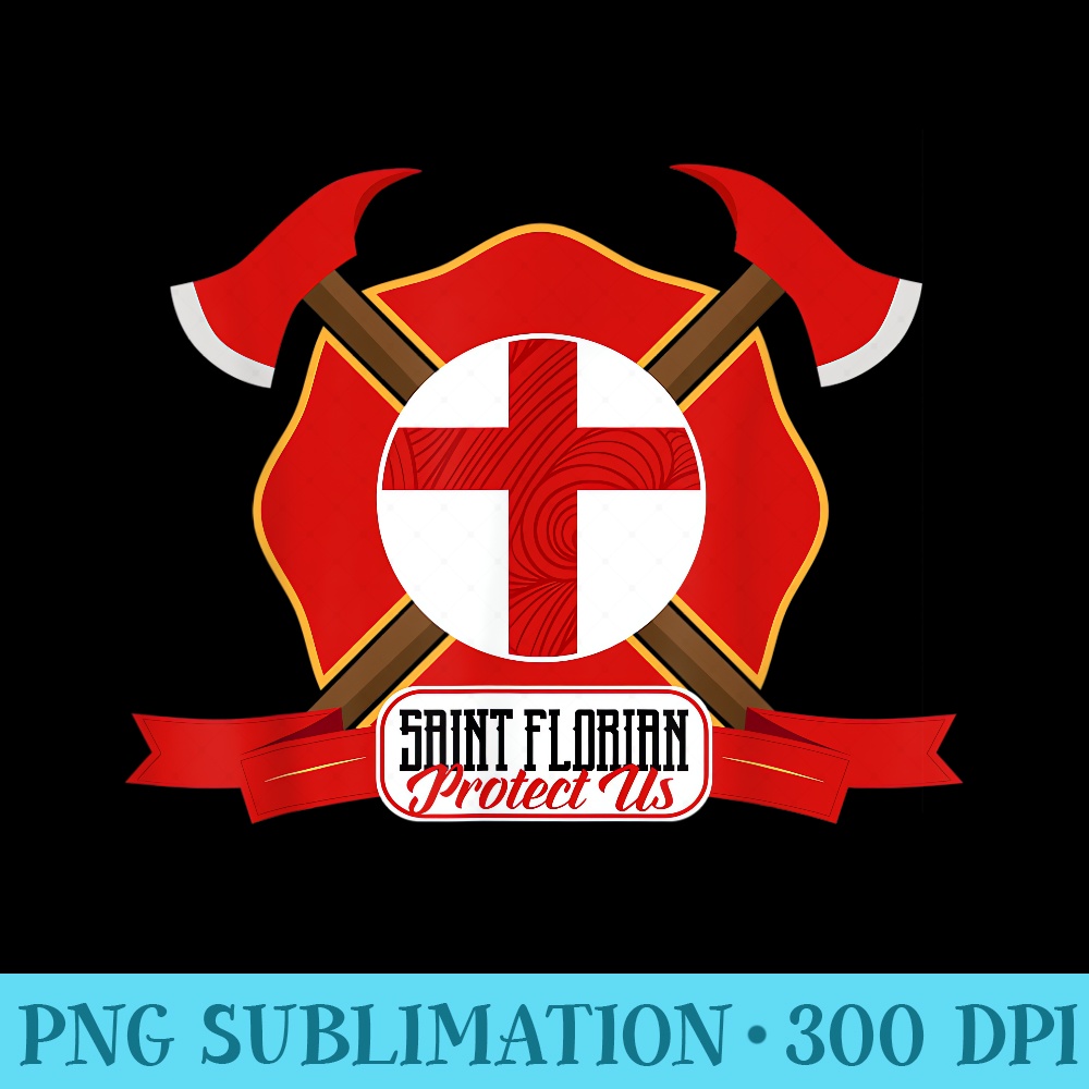 St Florian Patron Saint of Firefighters Shield Catholic - Su | Inspire ...