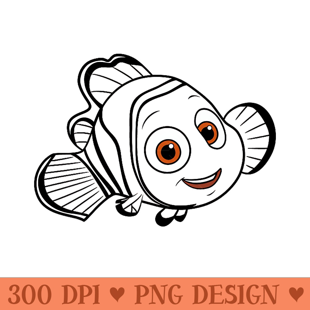 Disney Pixar Finding Dory Transparent Nemo Big Face Wave Pre | Inspire ...