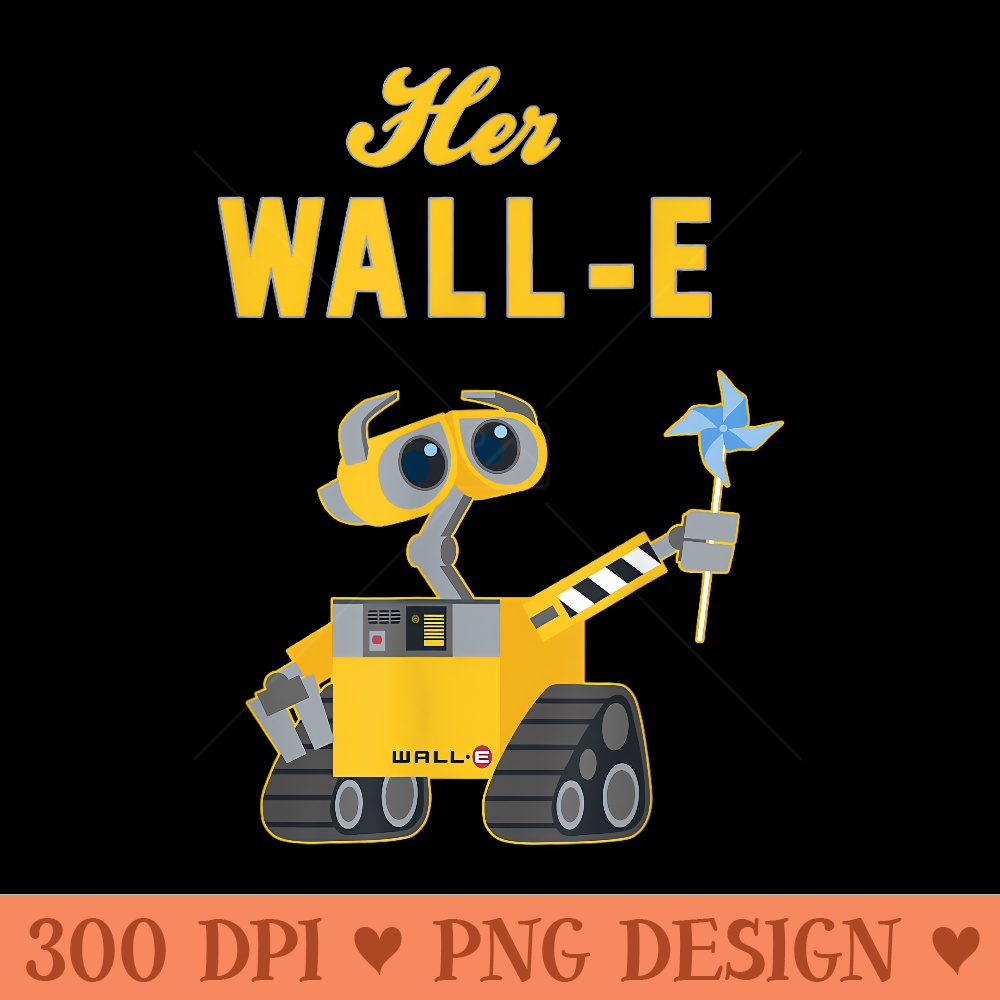 Disney Pixar WallE Her WallE Couples - PNG Clipart for Graph | Inspire ...
