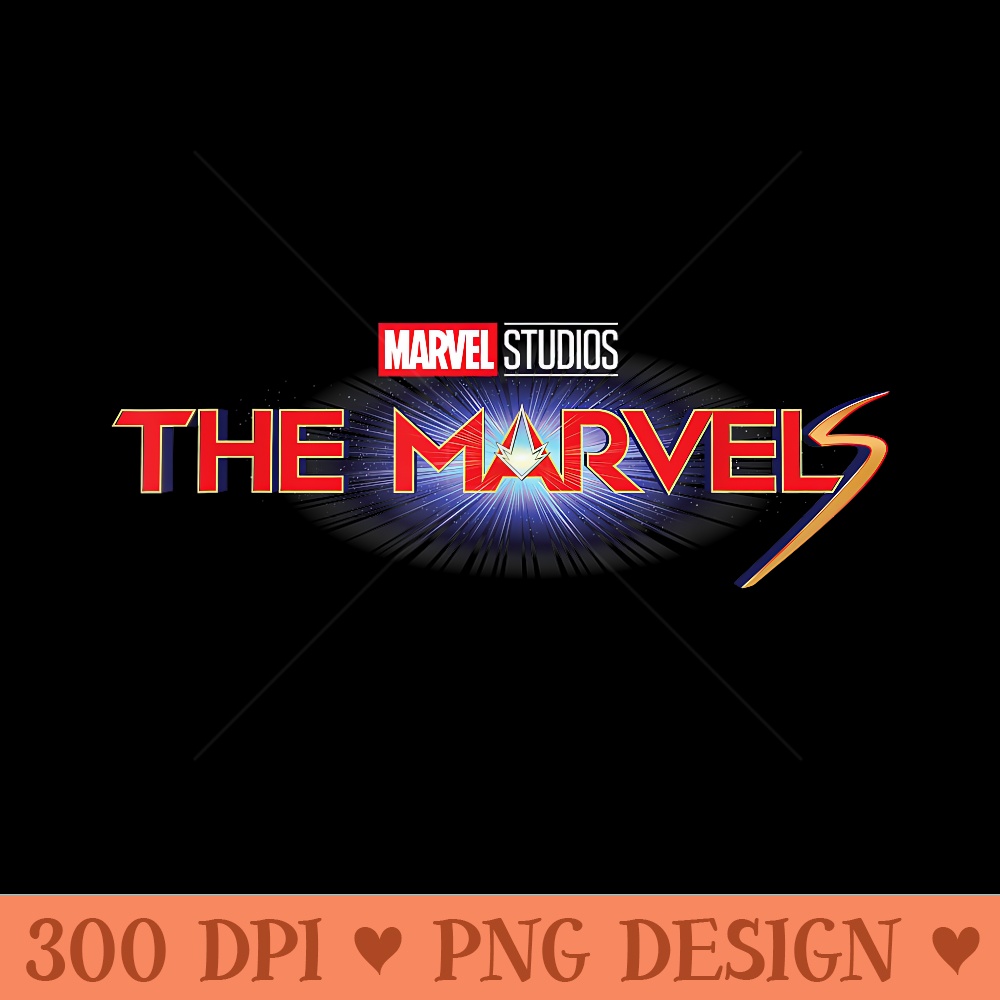 Marvel Studios The Marvels Official Movie Logo - Design PNG | Inspire ...