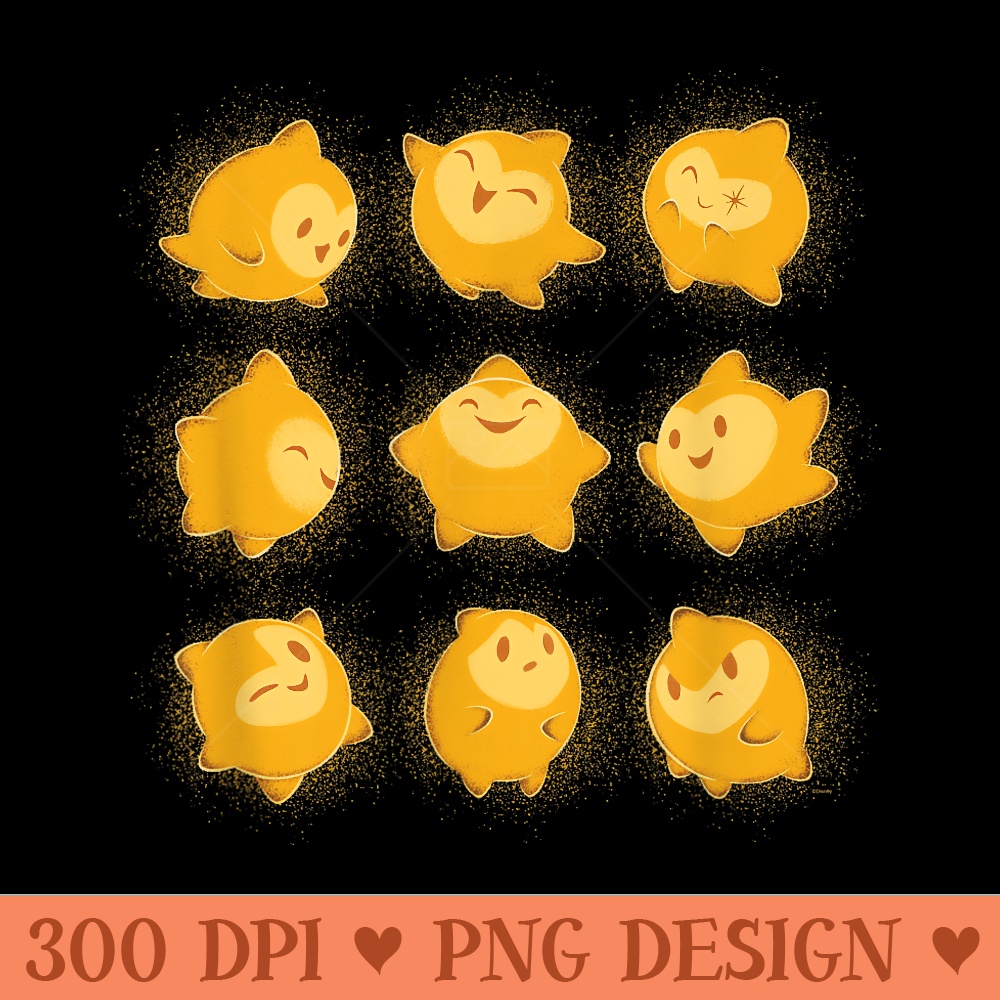 Disney Wish Many Magical Moods of Star - PNG image download | Inspire ...
