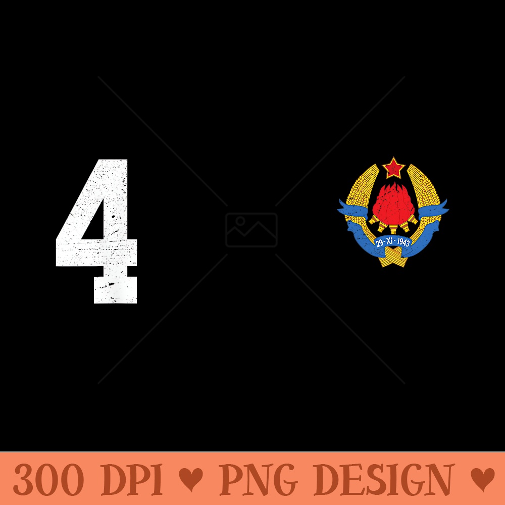 Yugoslavia or Jugoslavija for Football Soccer Fans - Design | Inspire ...