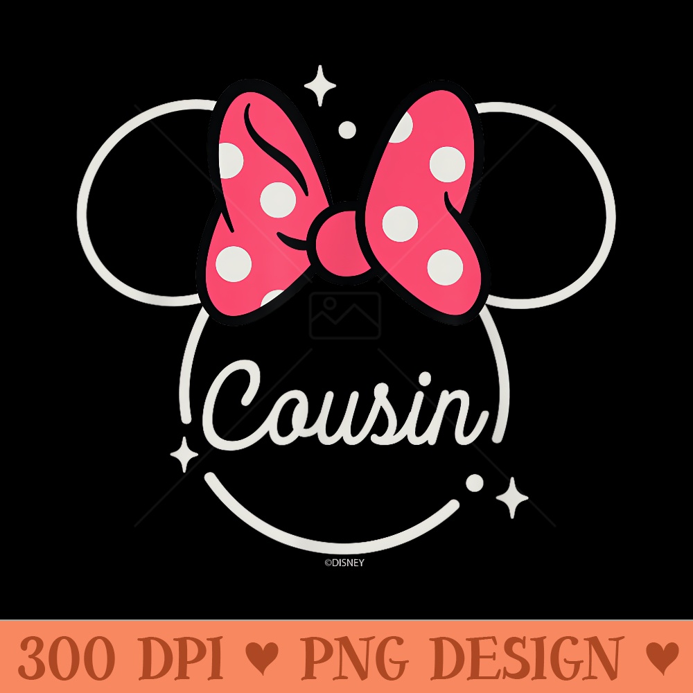 Disney Minnie Mouse Cousin Head Icon Magic Family Trip - Sub | Inspire ...