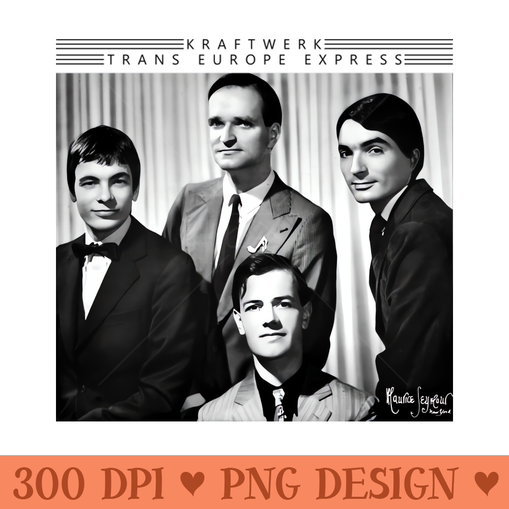 Kraftwerk Trans Europe Express - PNG Vector Download | Inspire Uplift