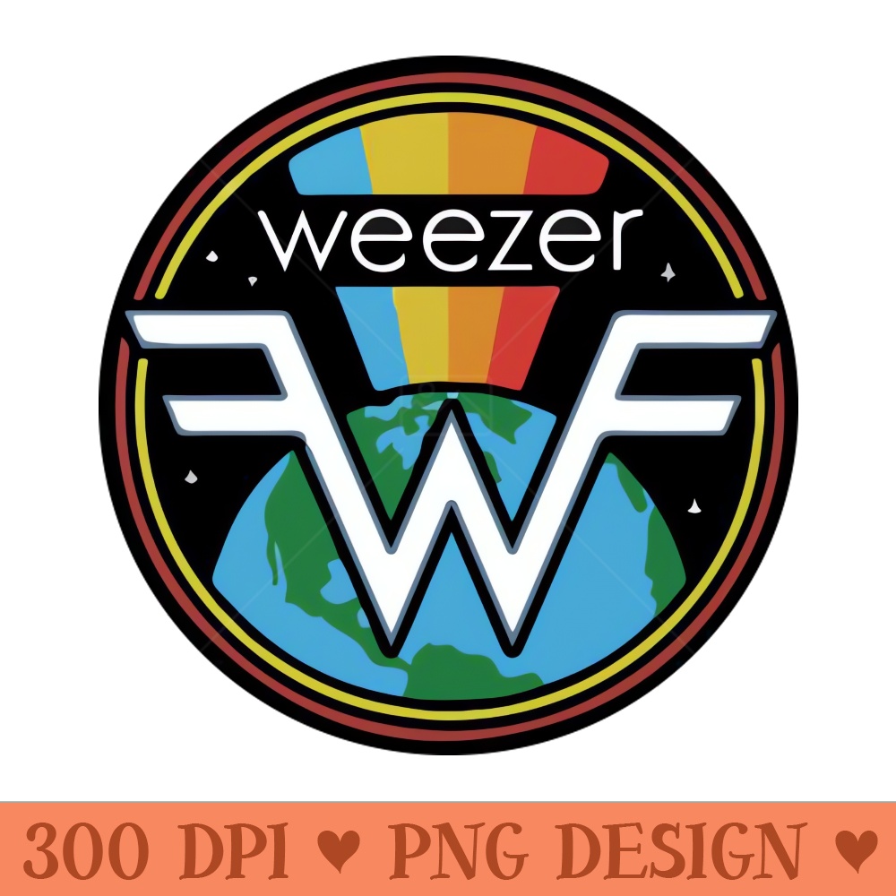 WEEZER MERCH VTG - PNG Graphic Resource | Inspire Uplift