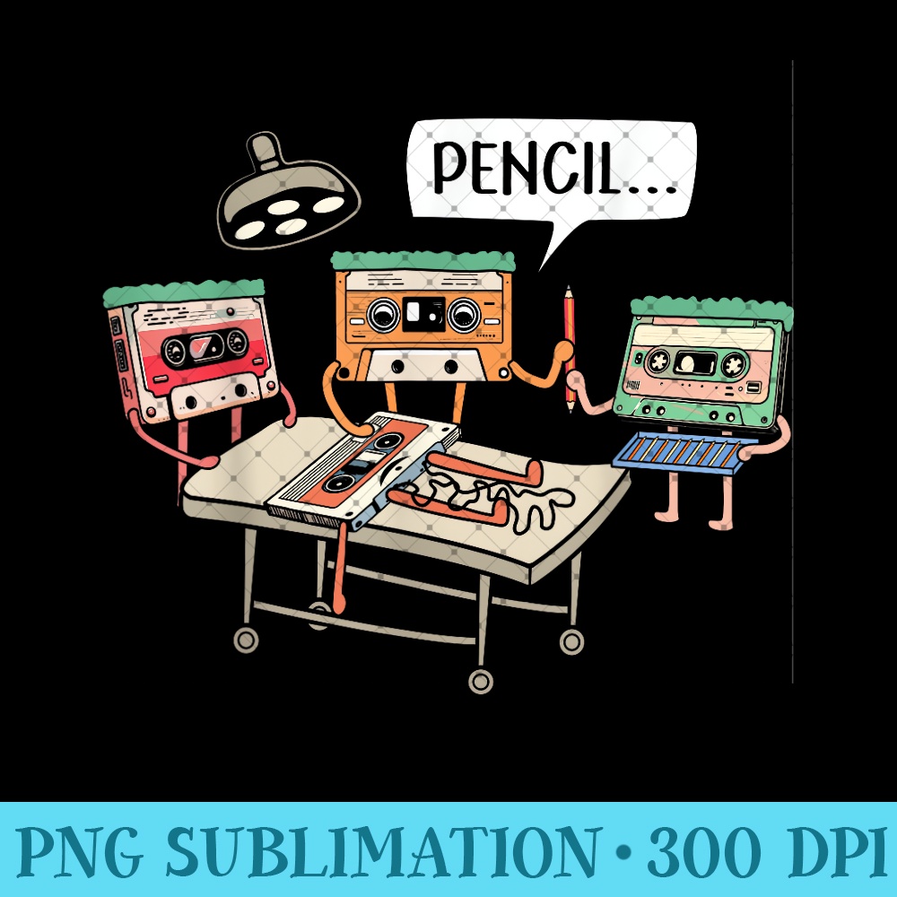 Vintage cassette tape 80s retro music lover - PNG Graphics - Inspire Uplift