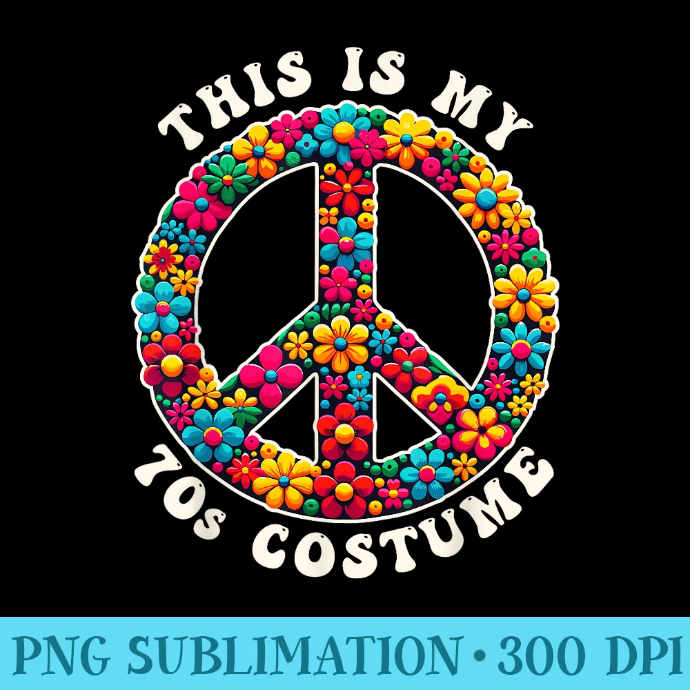 This Is My 70s 70s Outfit Men, 1970s, Peace Sign - Digital P | Inspire ...