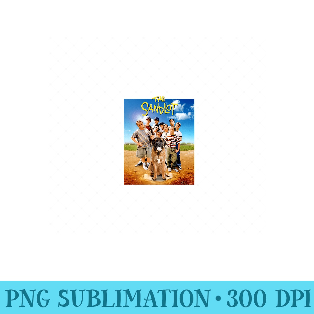 The Sandlot Movie Poster 90s Premium - High Resolution PNG D | Inspire ...