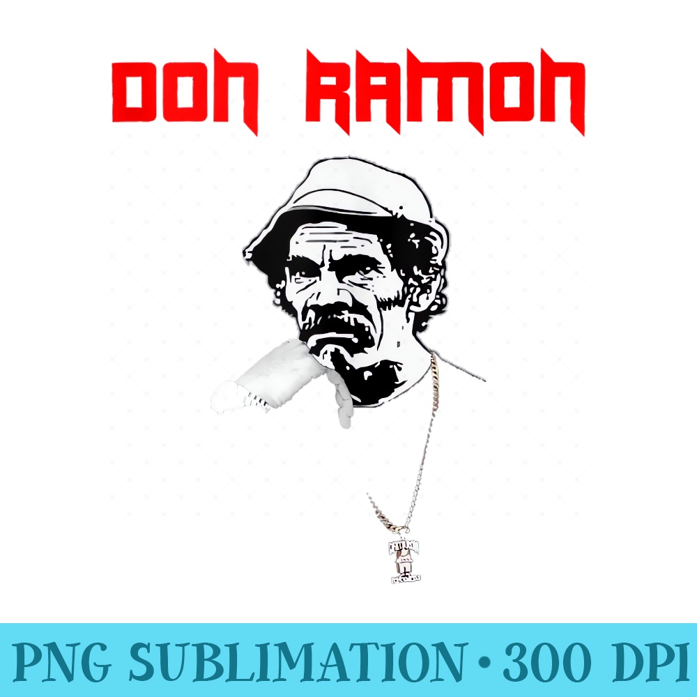 Don Ramon, Chapulin Colorado - PNG Art Files | Inspire Uplift