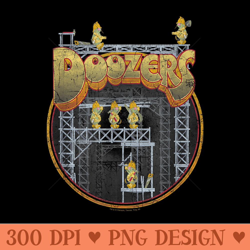 Fraggle Rock Doozers Construction - PNG Graphics | Inspire Uplift