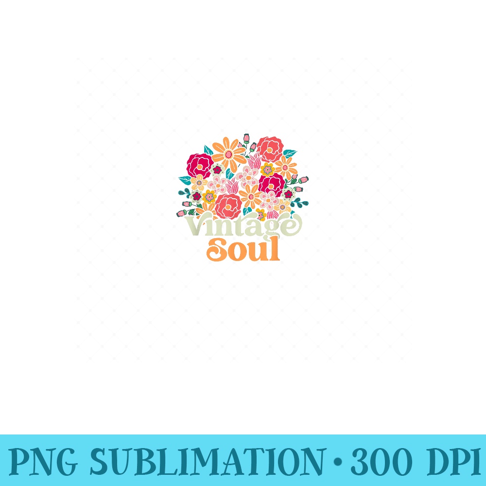 Vintage Soul Retro 70s 80s 90s Old School - Printable PNG Im | Inspire ...