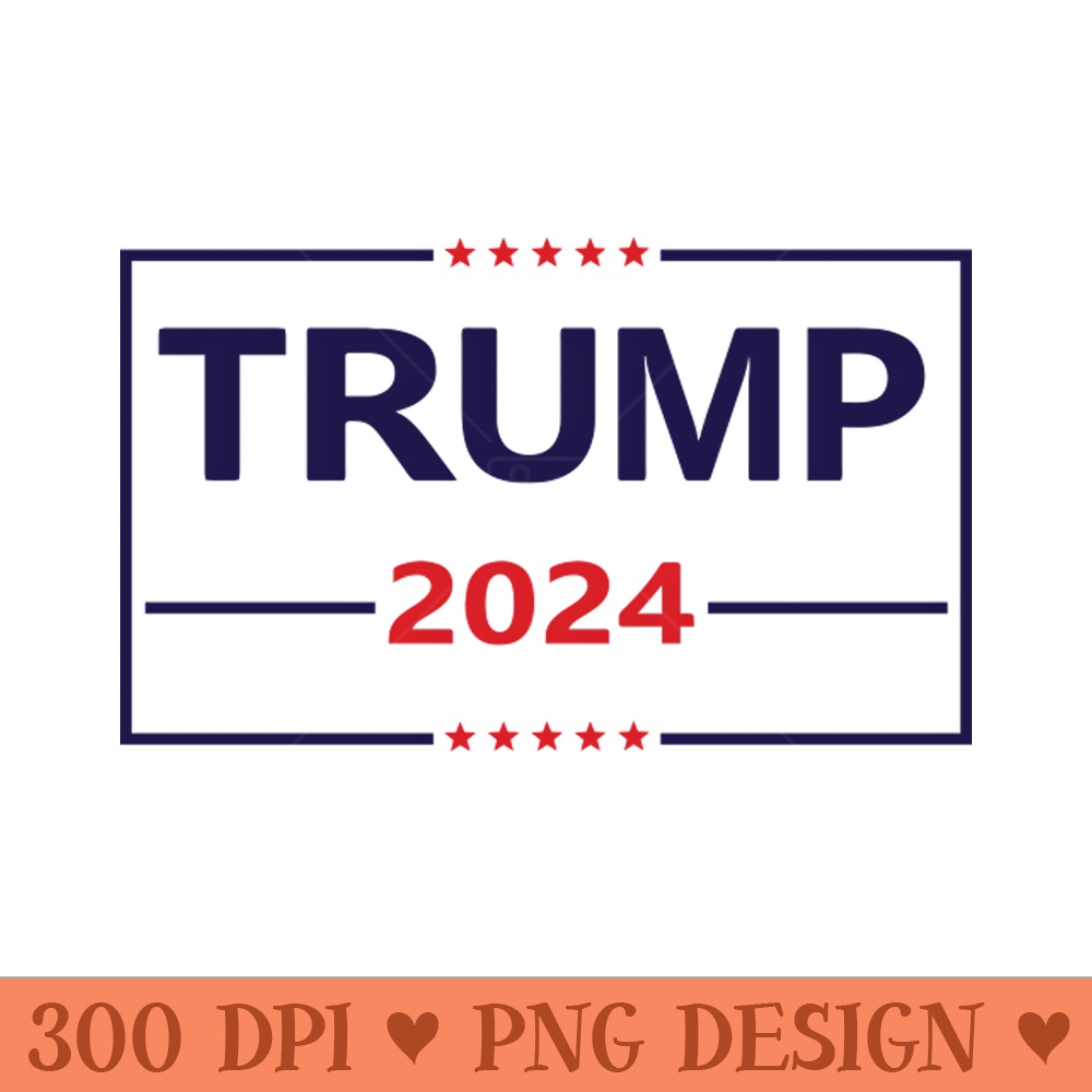 Trump 2024 America First - PNG Templates Download | Inspire Uplift