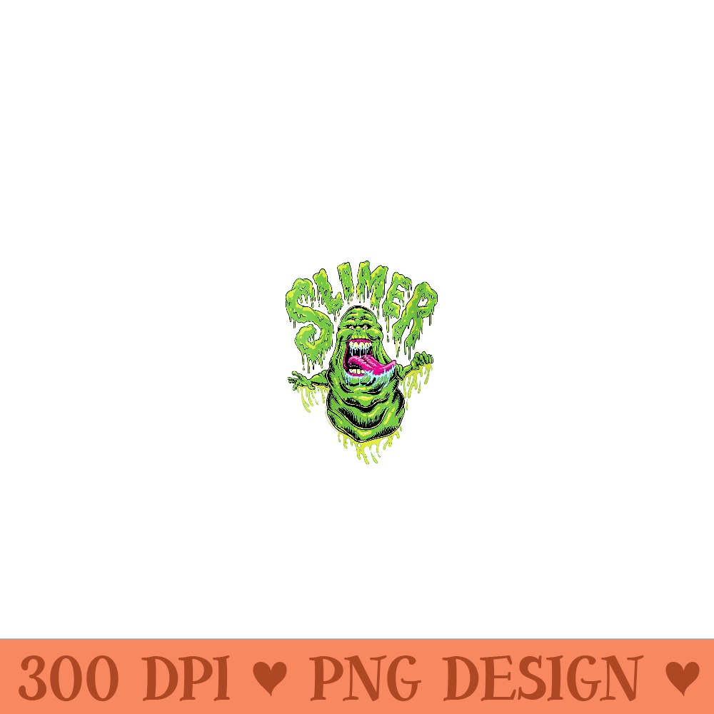 Womens Ghostbusters Afterlife Vintage Classic Slimer Neon Go | Inspire ...