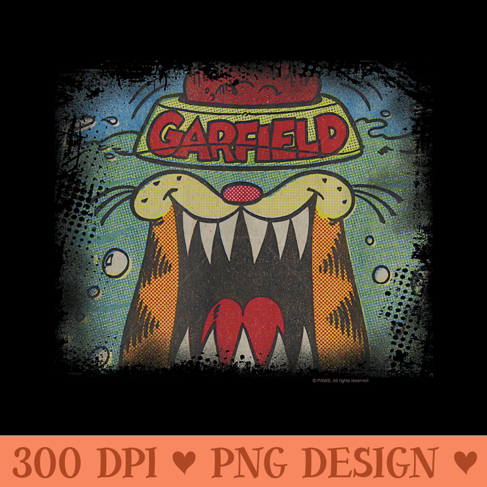 Garfield From The Depths - Exclusive PNG designs | Inspire Uplift