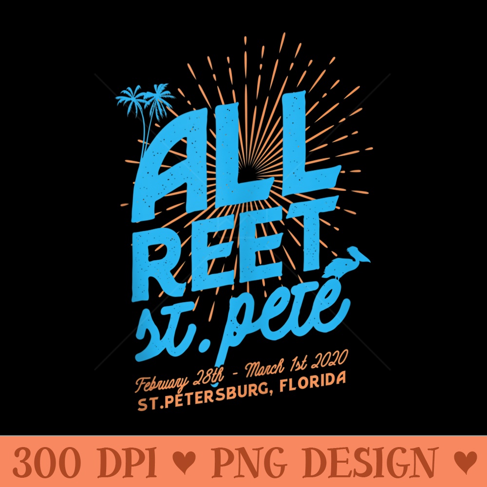 All Reet St. Pete 2020 Swing - Vector PNG download | Inspire Uplift