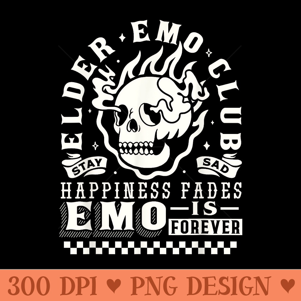 Elder Emo Forever Club Happiness Fades so Stay Sad - Mug Sub | Inspire ...