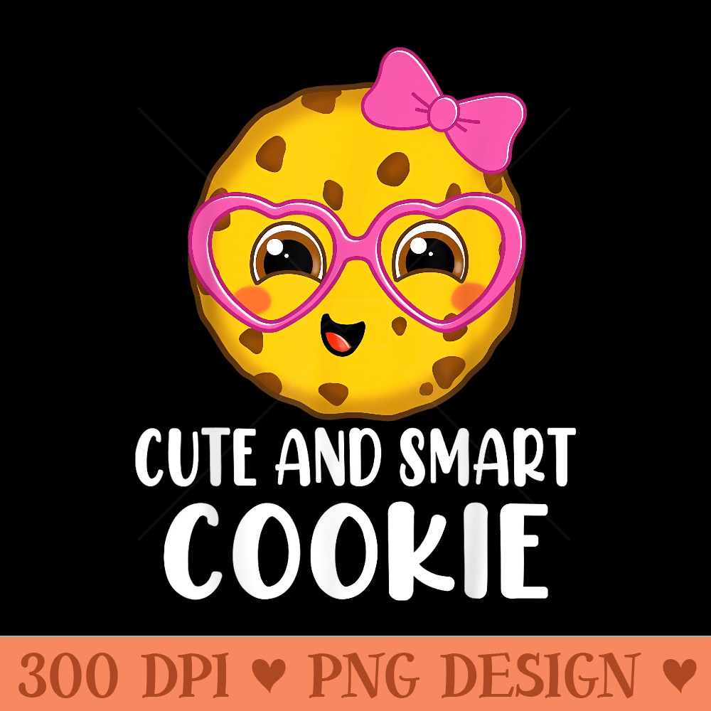 Cute and Smart Cute Kawaii Cookie heart glasses and pink bow | Inspire ...