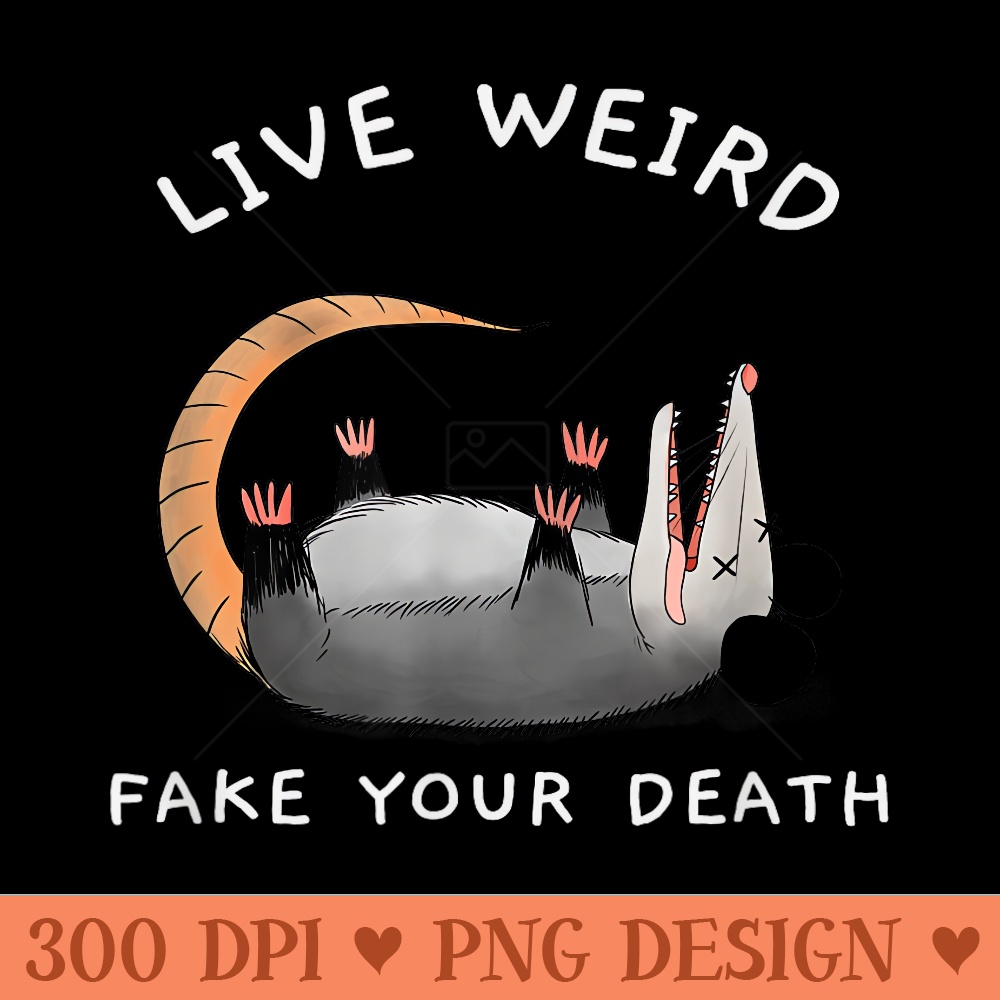 Funny Opossum Possum Live Weird Fake Your Death - Exclusive | Inspire ...