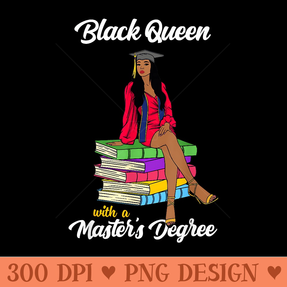 Black Queen With A Masters Degree African Girl Graduation - | Inspire ...
