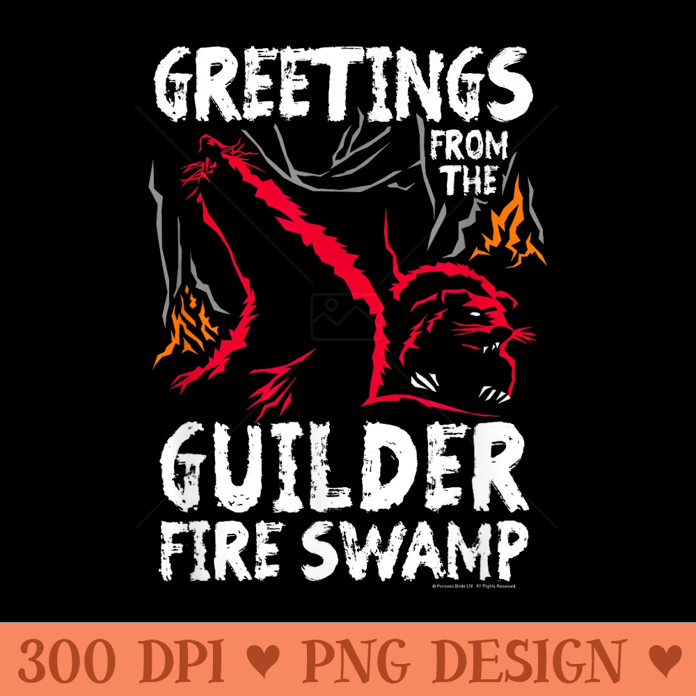 The Princess Bride Greetings from the Guilder Fire Swamp - H | Inspire ...