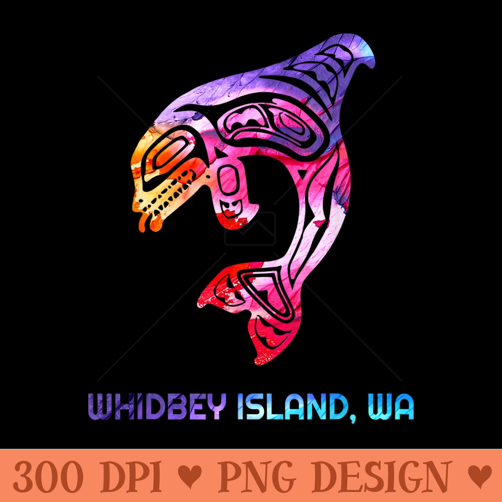 Whidbey Island Washington Native American Orca Killer Whale | Inspire ...
