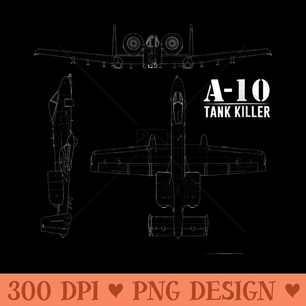 A10 Thunderbolt Svg | Inspire Uplift