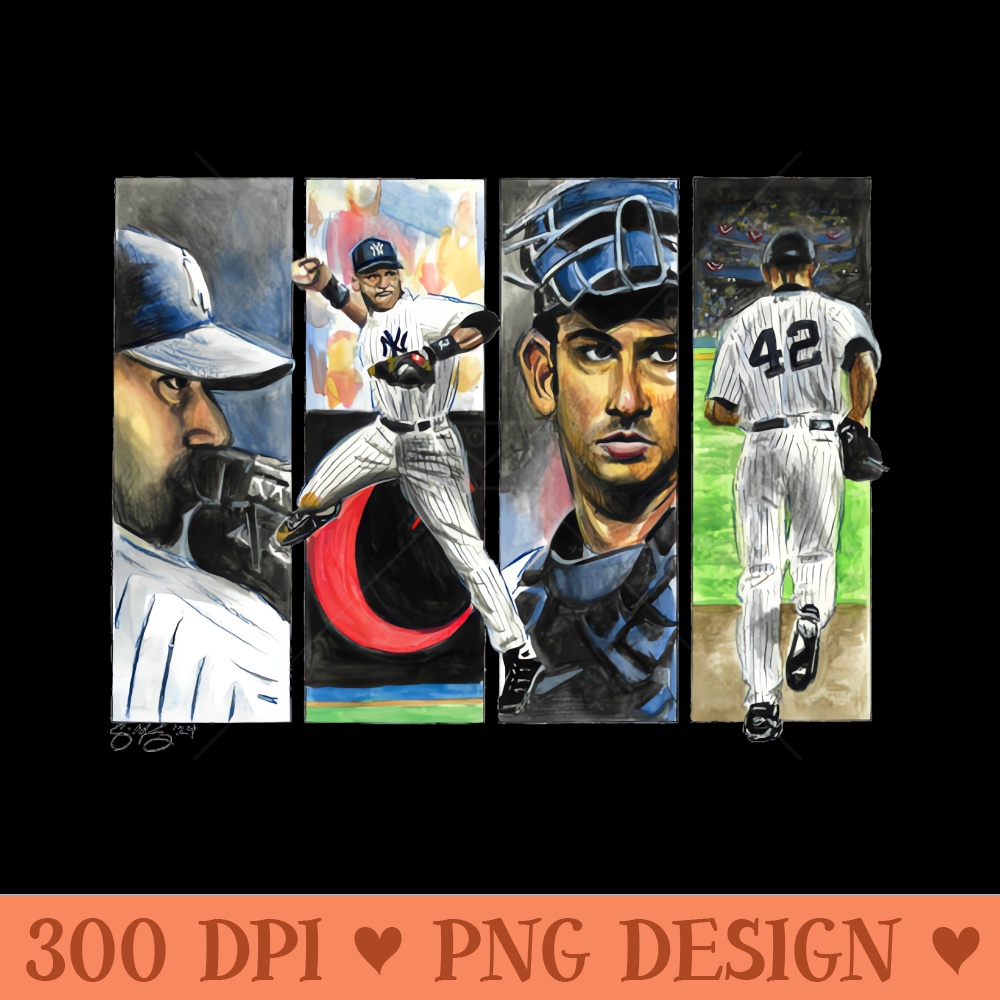 The Core Four - Modern PNG designs | Inspire Uplift