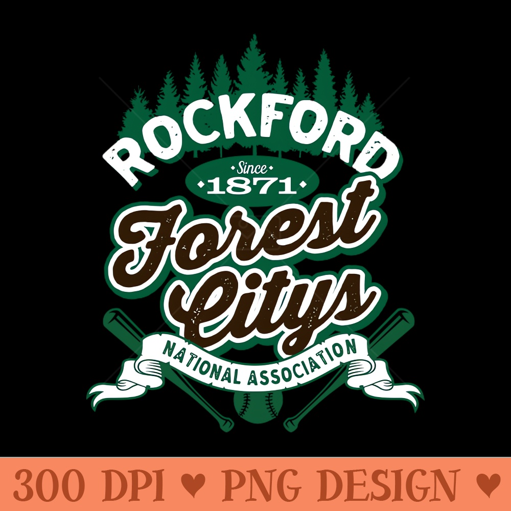 Rockford Forest Citys - Ready To Print PNG Designs | Inspire Uplift