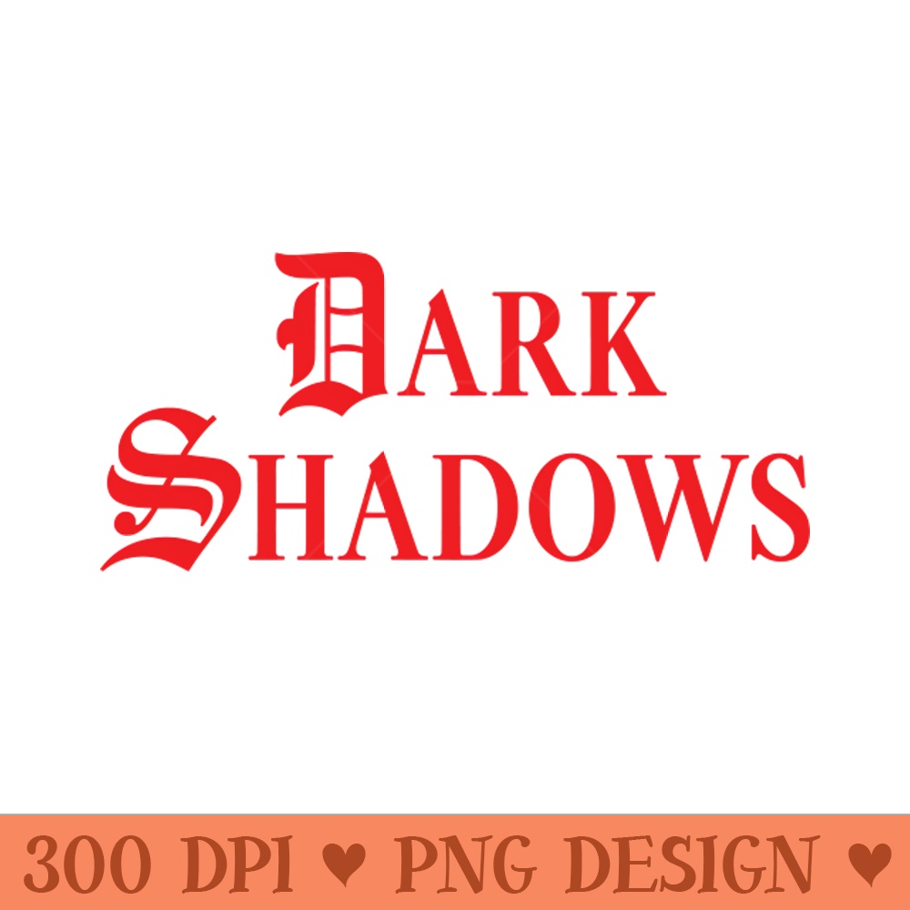 Dark Shadows Logo Red - PNG Download | Inspire Uplift