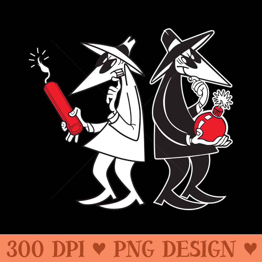 Spy vs. Spy - High Quality PNG download | Inspire Uplift