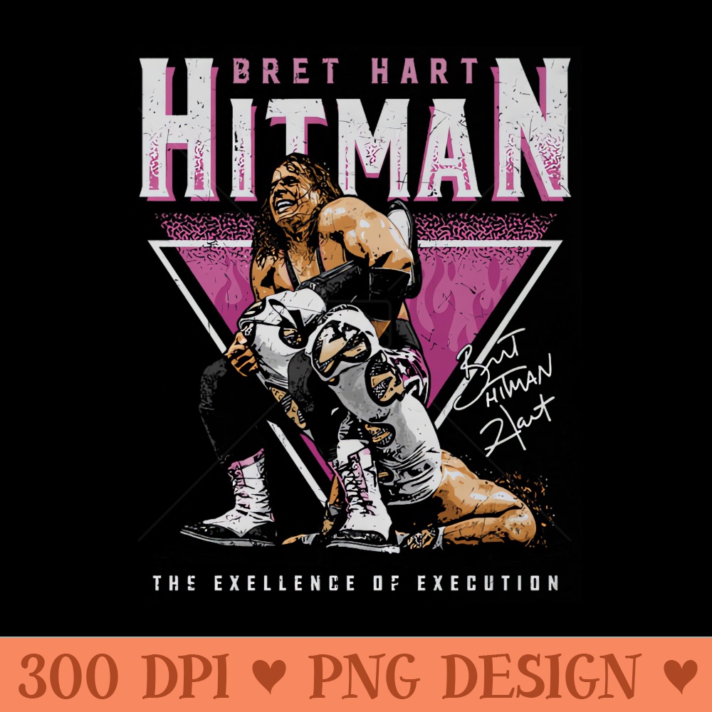 Bret Hart Sharpshooter Triangle - PNG design assets | Inspire Uplift