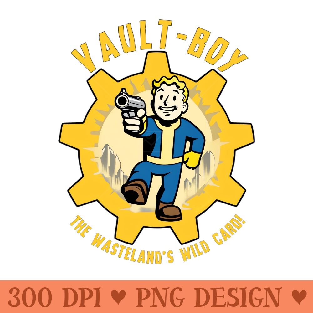 Fallout Wasteland Wild Card - Vector PNG Clipart | Inspire Uplift