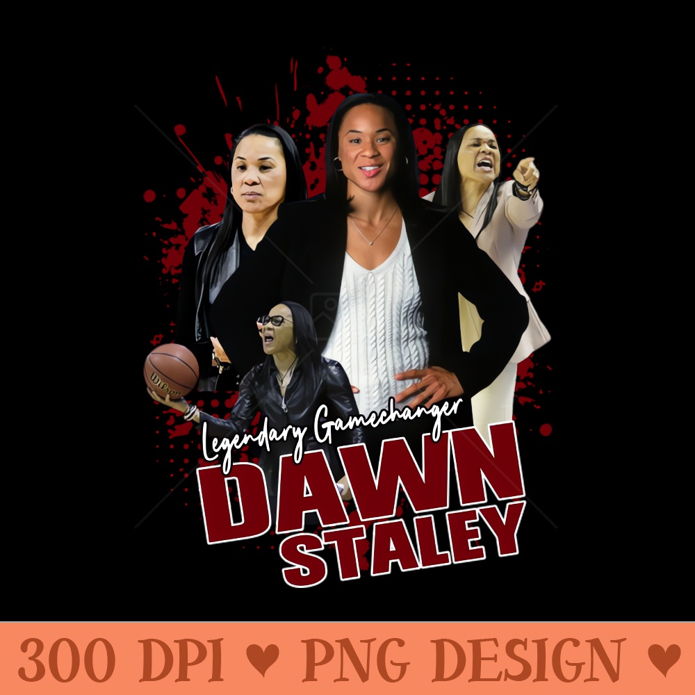 Dawn Staley Tribute - PNG design assets | Inspire Uplift
