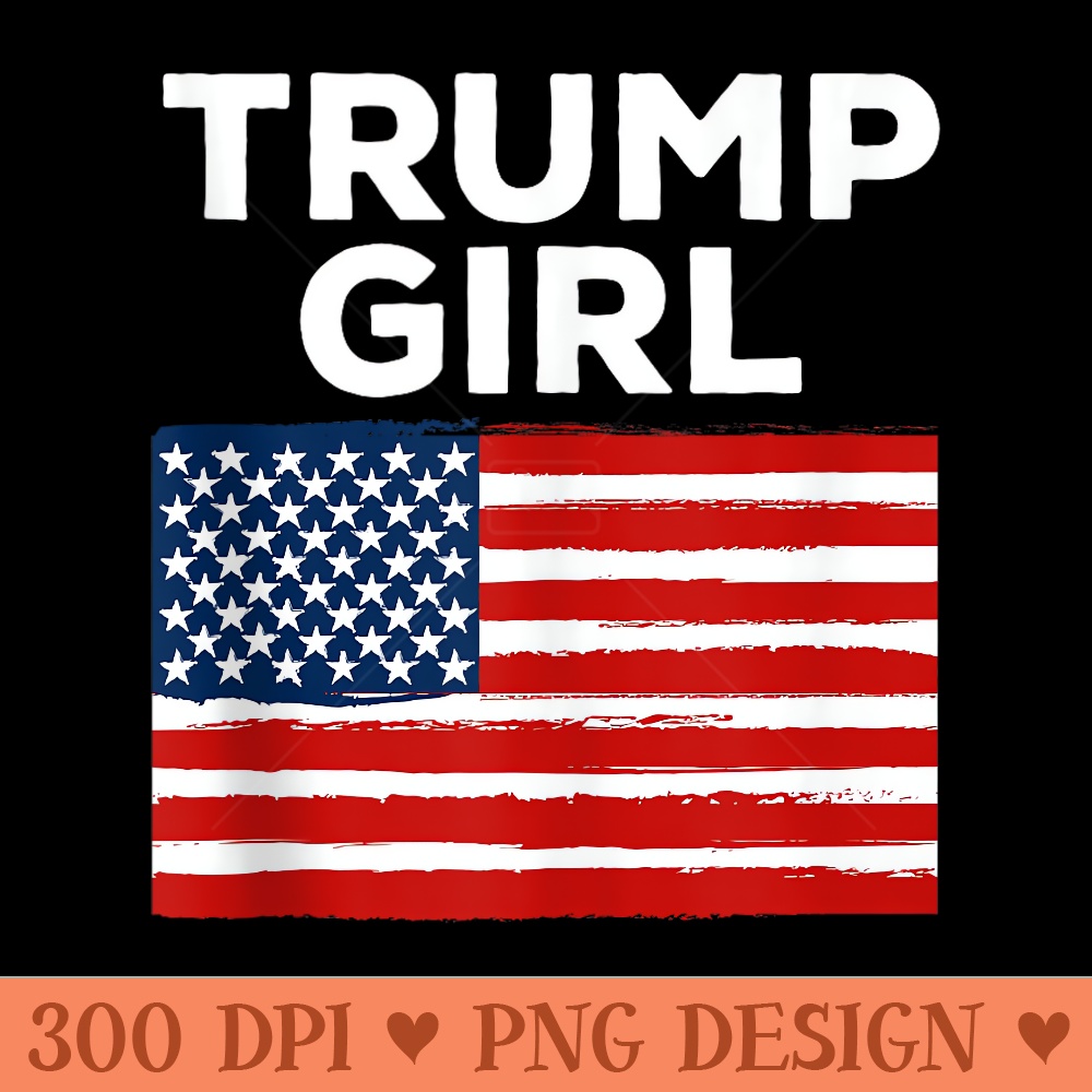 Trump Girl 2024 s Trump Girl Pink For Girls - PNG download | Inspire Uplift