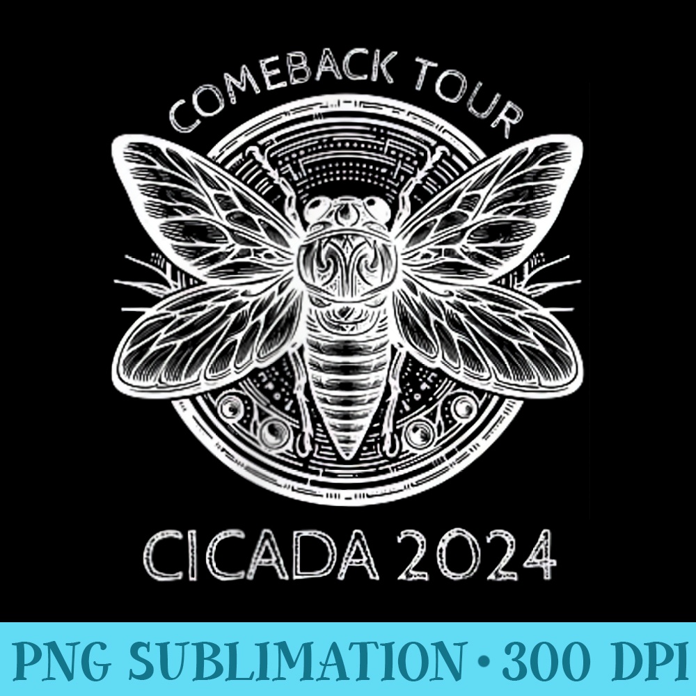 2024 Cicada FRONT AND BACK Comeback Tour Music Collectible - | Inspire ...