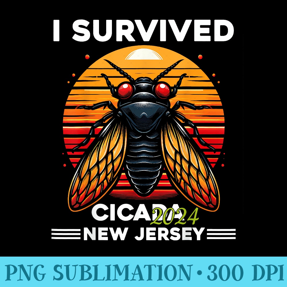 I Survived The Cicada Invasion 2024 Iowa - Exclusive PNG des - Inspire ...