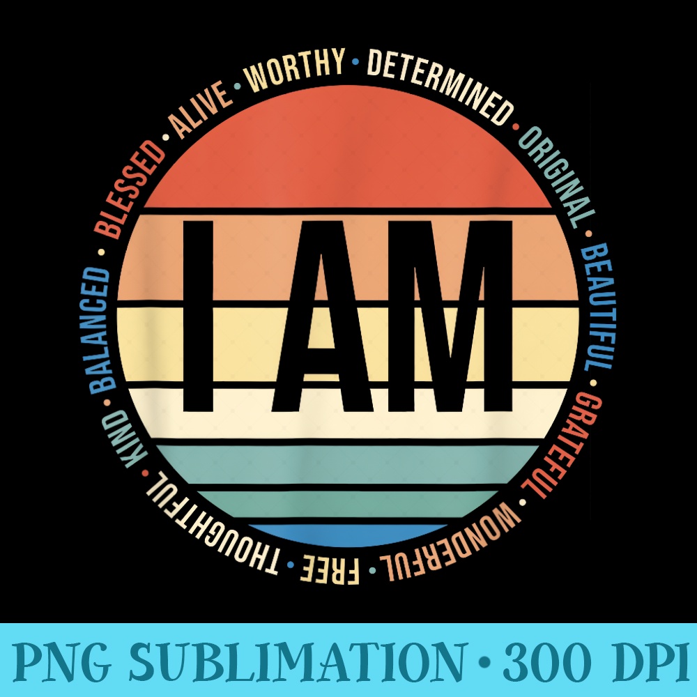 70s Retro Positive Affirmations Self Care Mental Health - Fr | Inspire ...