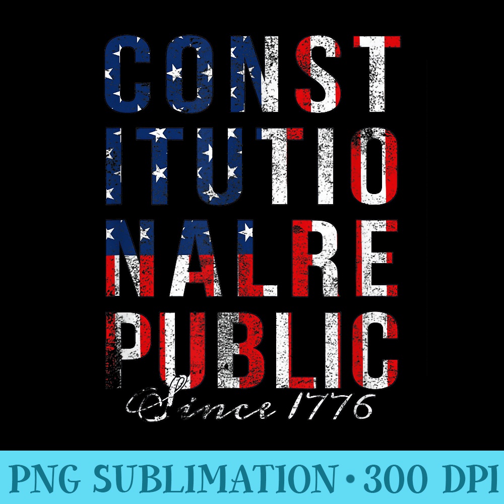 Constitutional Republic Since 1776 USA America 4th of July - | Inspire ...