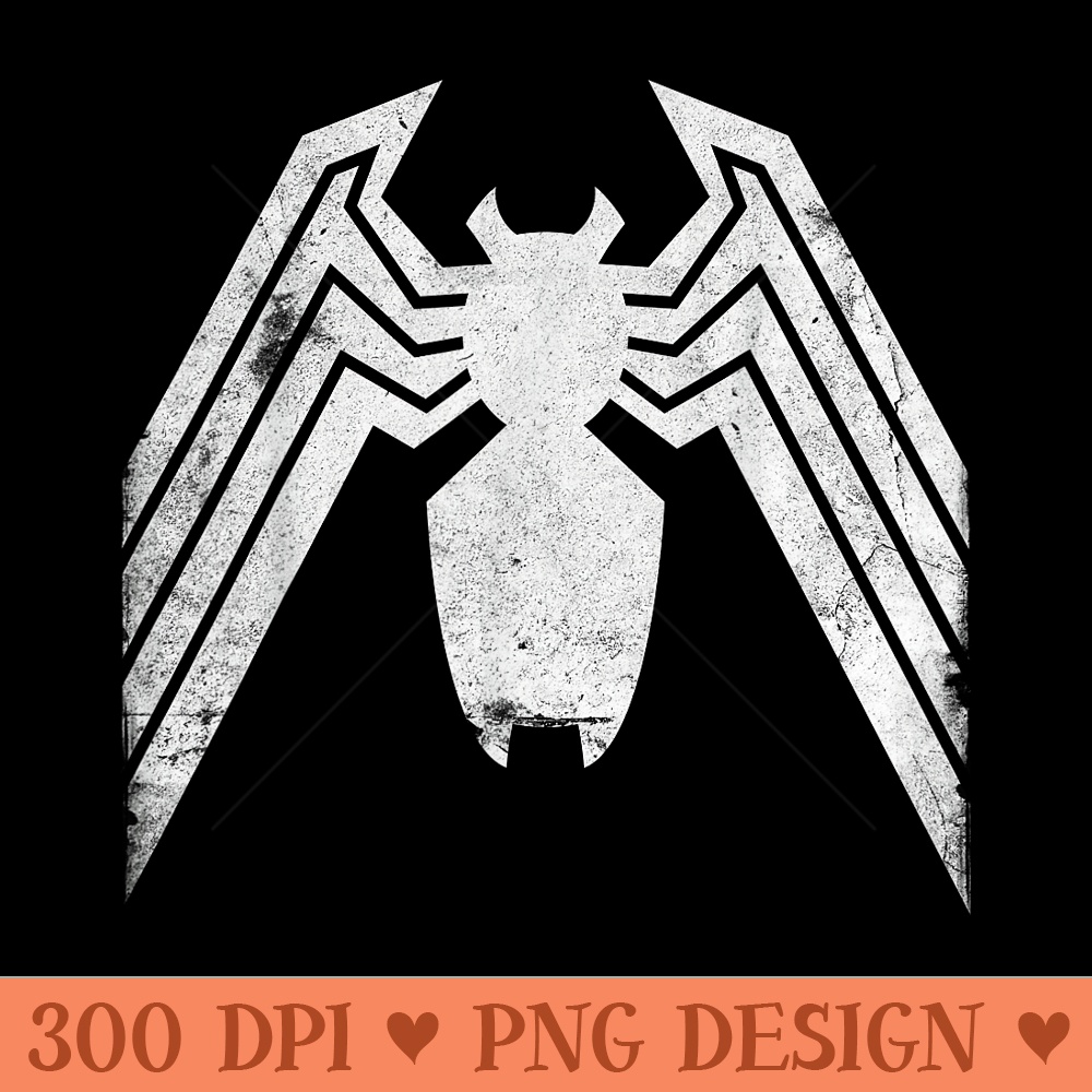 Marvel Comics Retro Classic Venom Distressed Emblem - PNG de | Inspire ...