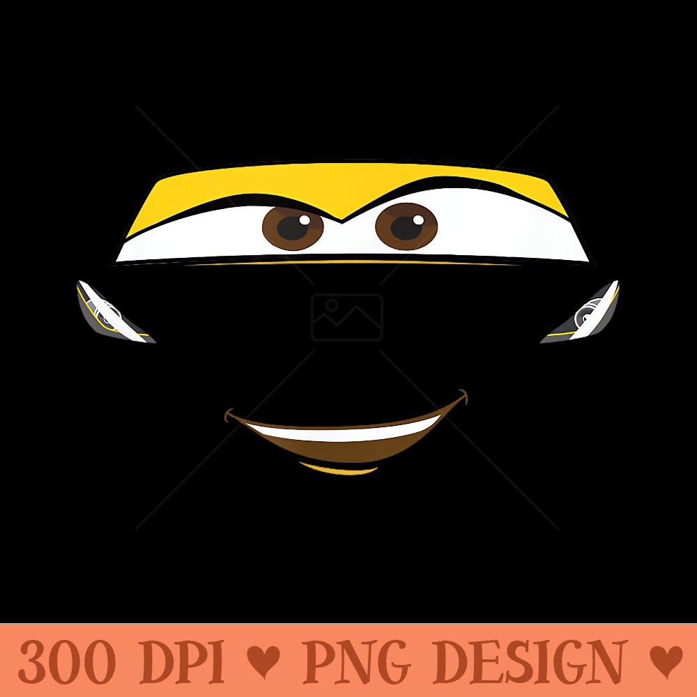 Disney Pixar Cars Cruz Big Face - PNG Prints | Inspire Uplift