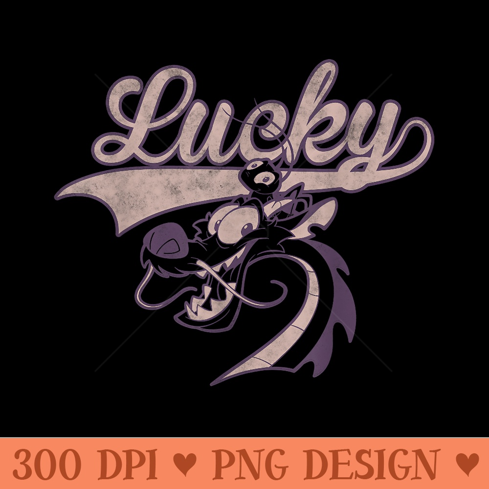 Disney Mulan Mushu And CriKee Lucky Portrait - PNG Art Files | Inspire ...