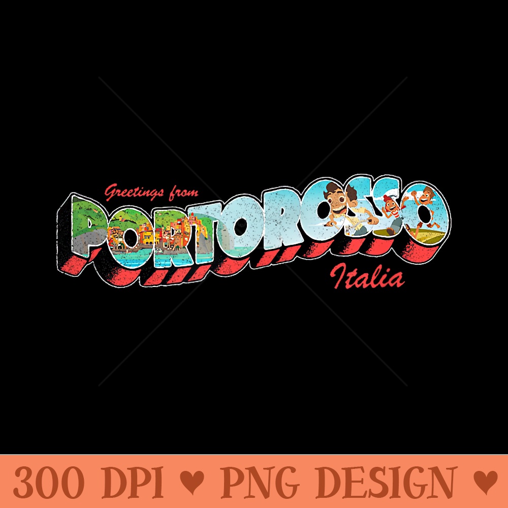 Disney Pixar Luca Greetings From Portorosso Italia - Design | Inspire ...