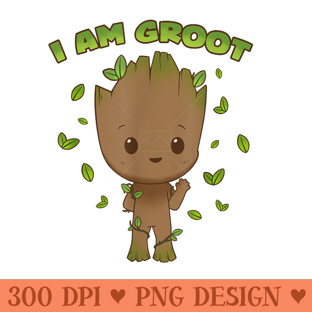 Marvel Studios I Am Groot Says Hello - PNG clipart download | Inspire ...