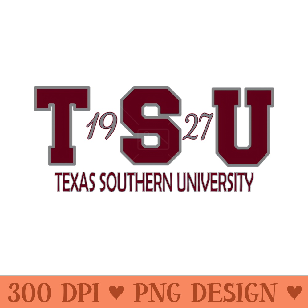 Texas Southern 1927 University Apparel - High Resolution PNG | Inspire ...
