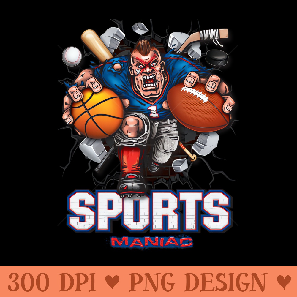 New England Sports Maniac - PNG Clipart Download | Inspire Uplift
