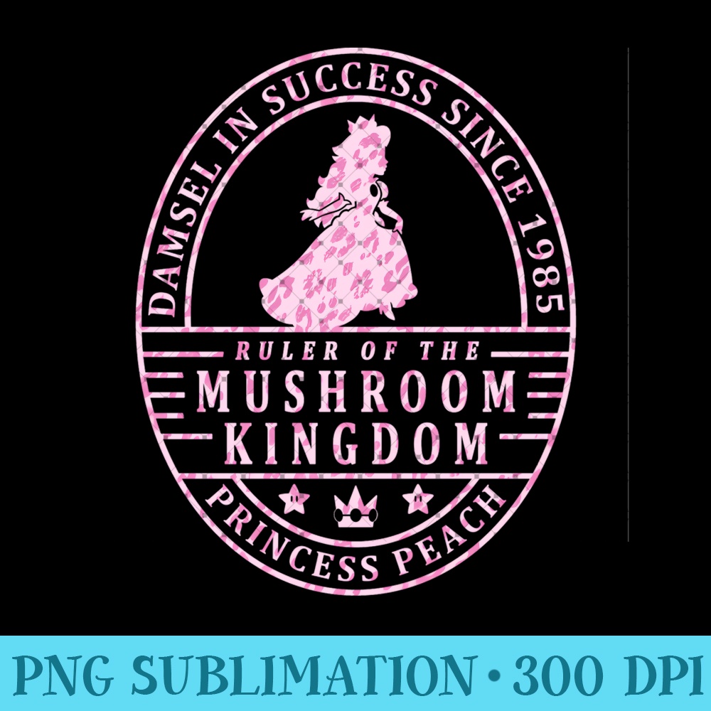 Super Mario Princess Peach Ruler Of The Mushroom Kingdom - M | Inspire ...