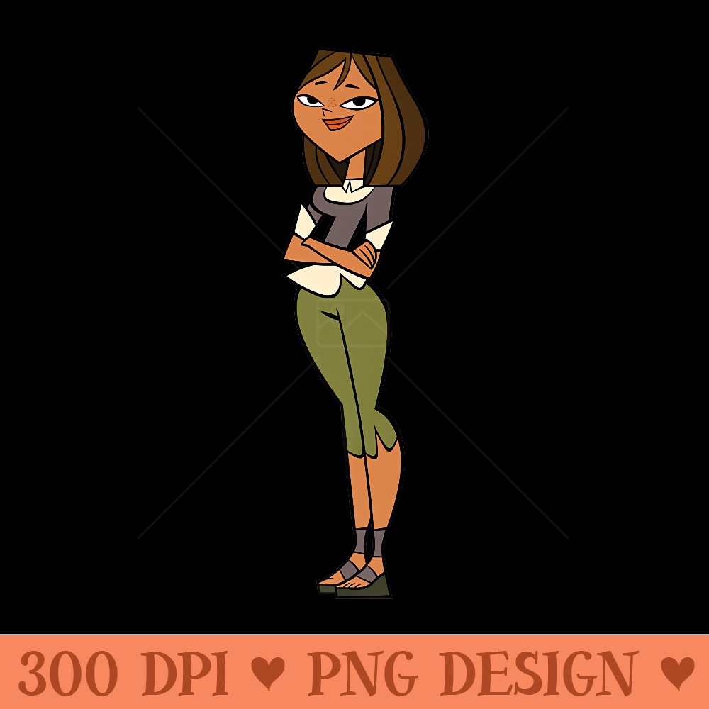 Total Drama Courtney Collection Premium - Transparent PNG Cl - Inspire ...