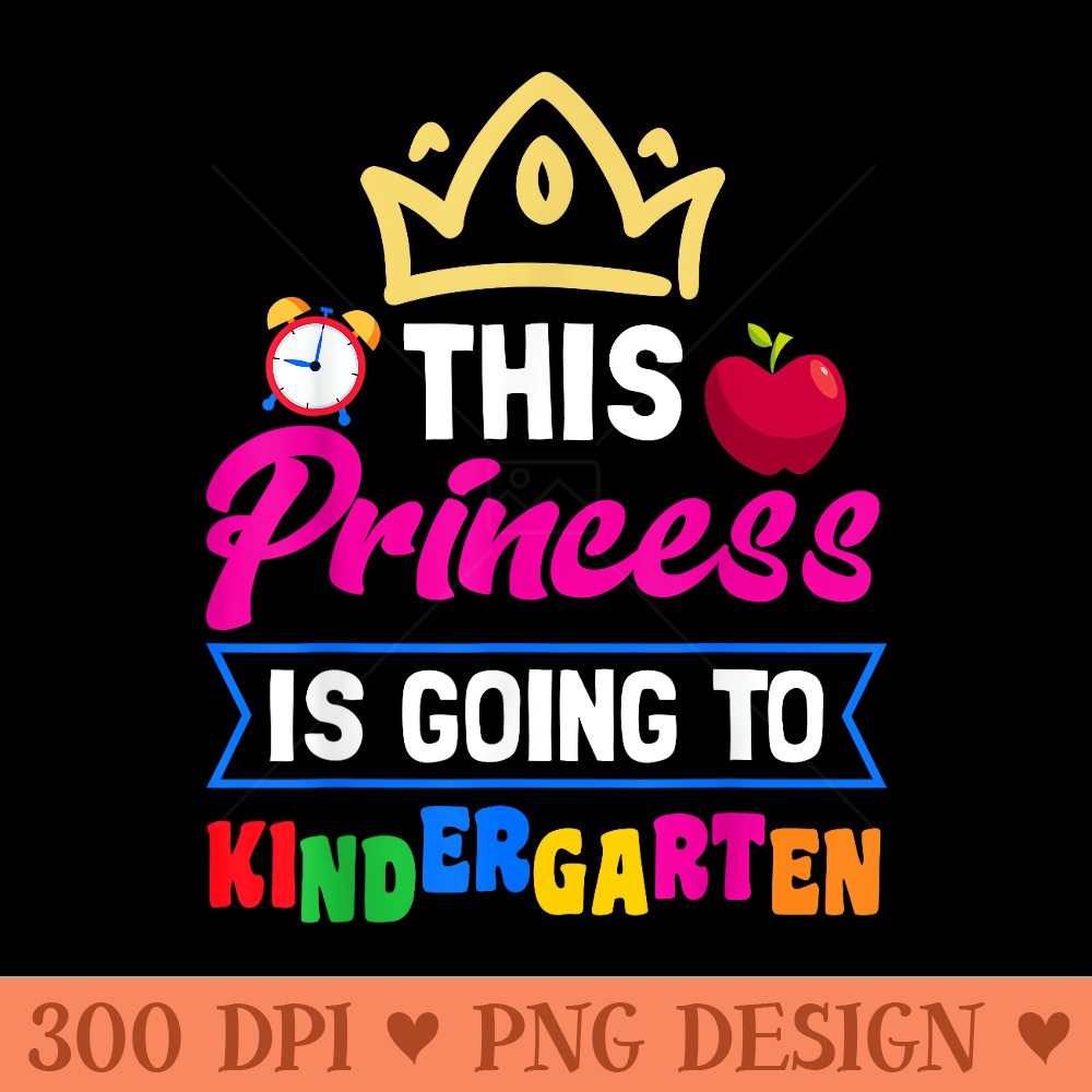 Princess Going To Kindergarten Back to School - High Resolut | Inspire ...