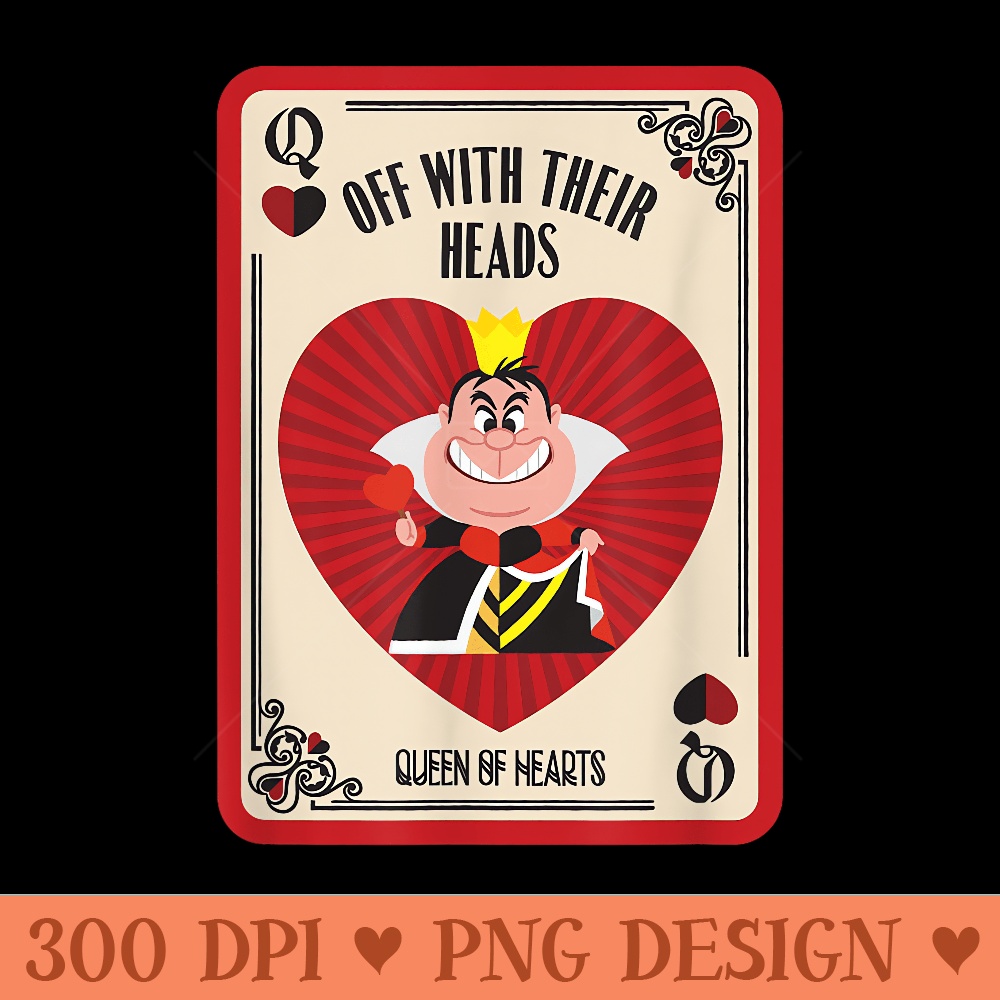Disney Villains The Queen of Hearts Off With Their Heads - H | Inspire ...